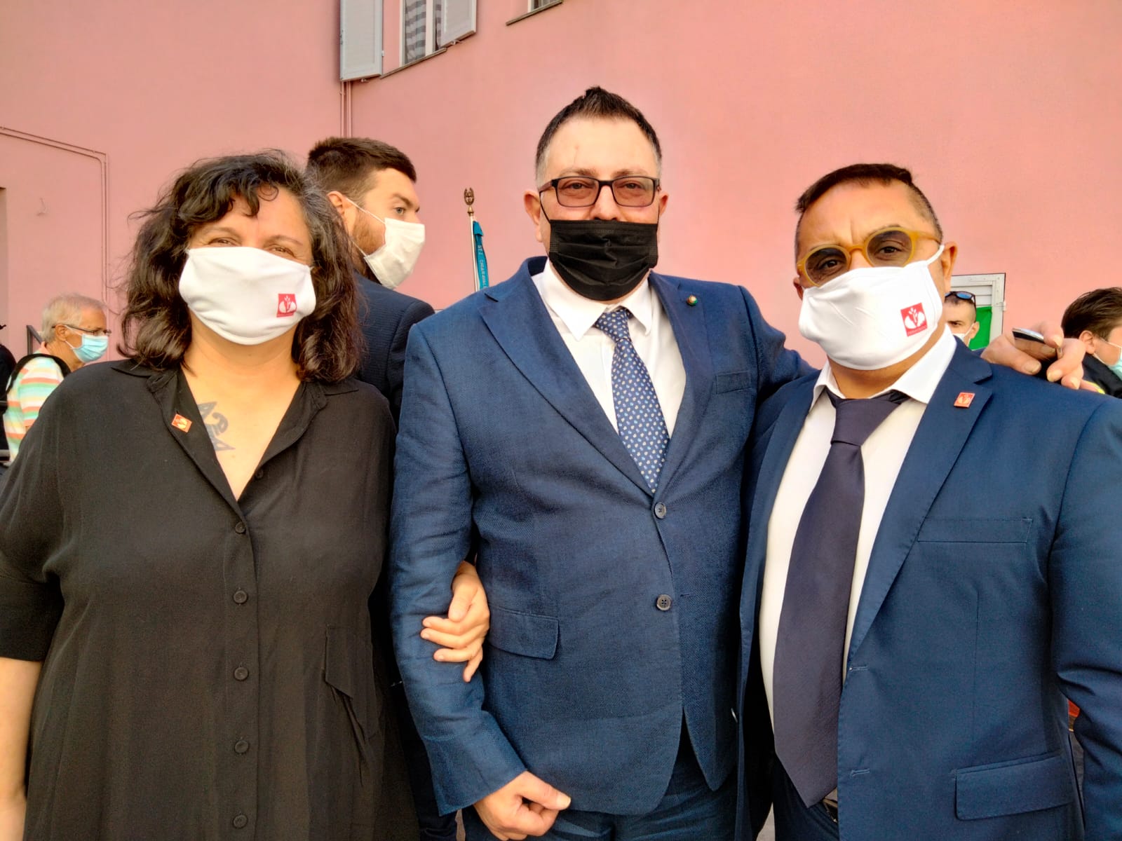 Muro della Memoria, Fervicredo all’inaugurazione con Laura Appolloni ...
