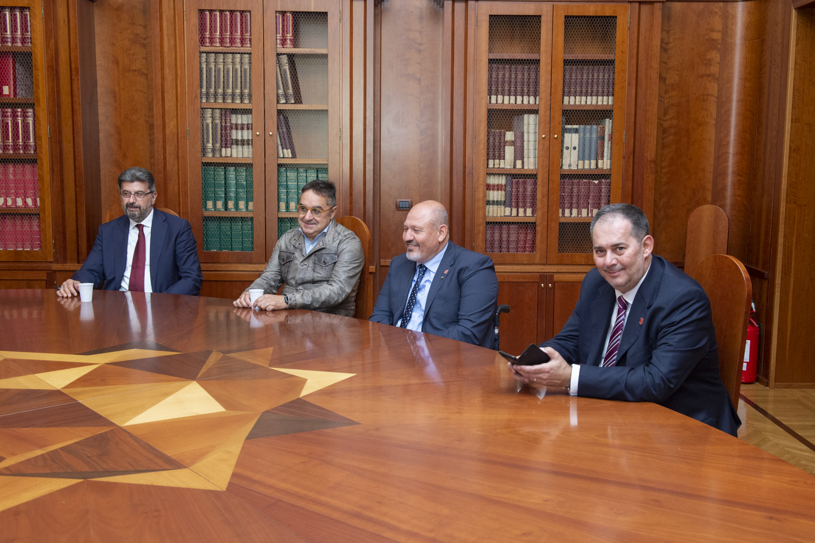 ROMA 20/10/2022. FERVICREDO (con il Pres. Mirko SCHIO ed i Cons. Naz.li ...